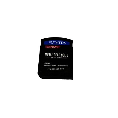 Metal Gear Solid-HD Edition Sony PlayStation Vita, 2012 Video Game CART ...