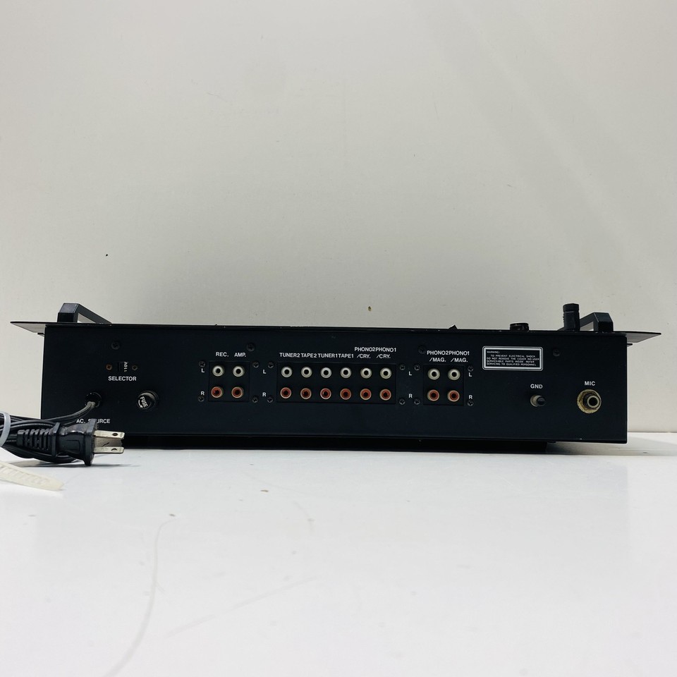 Pyramid Stereo Sound Mixer PR-6700 Echo Black RCA Inputs | eBay