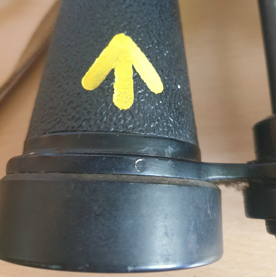 WW2 British Royal Navy Bridge Lookout's Binoculars by Barr & Stroud ...