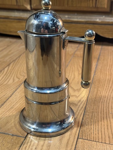 Vev inox collezione kontessa 18/10 Italy 4-cups stovetop espresso maker ...