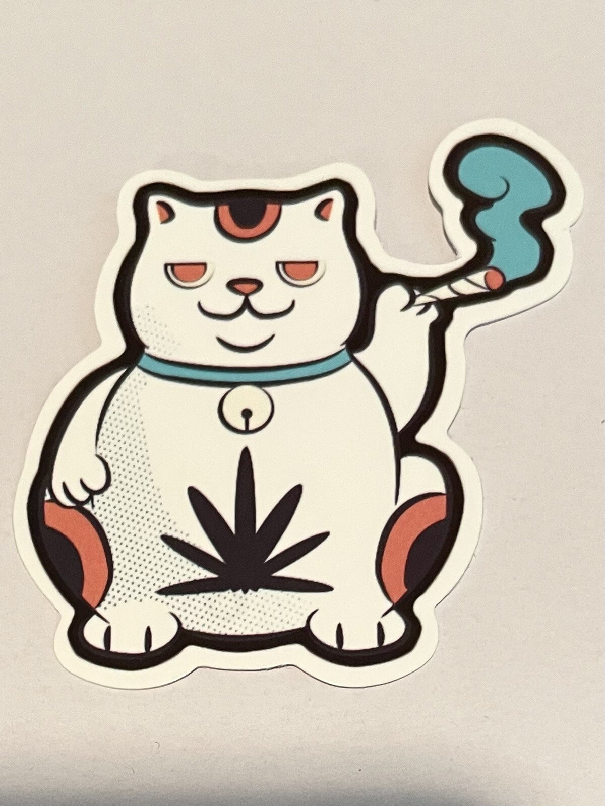 Weed Cat Drawing