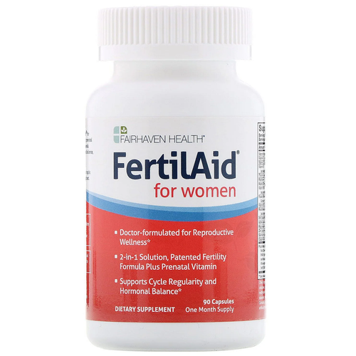 Fairhaven Health, FertilAid for Women, 90 Veggie Caps | eBay