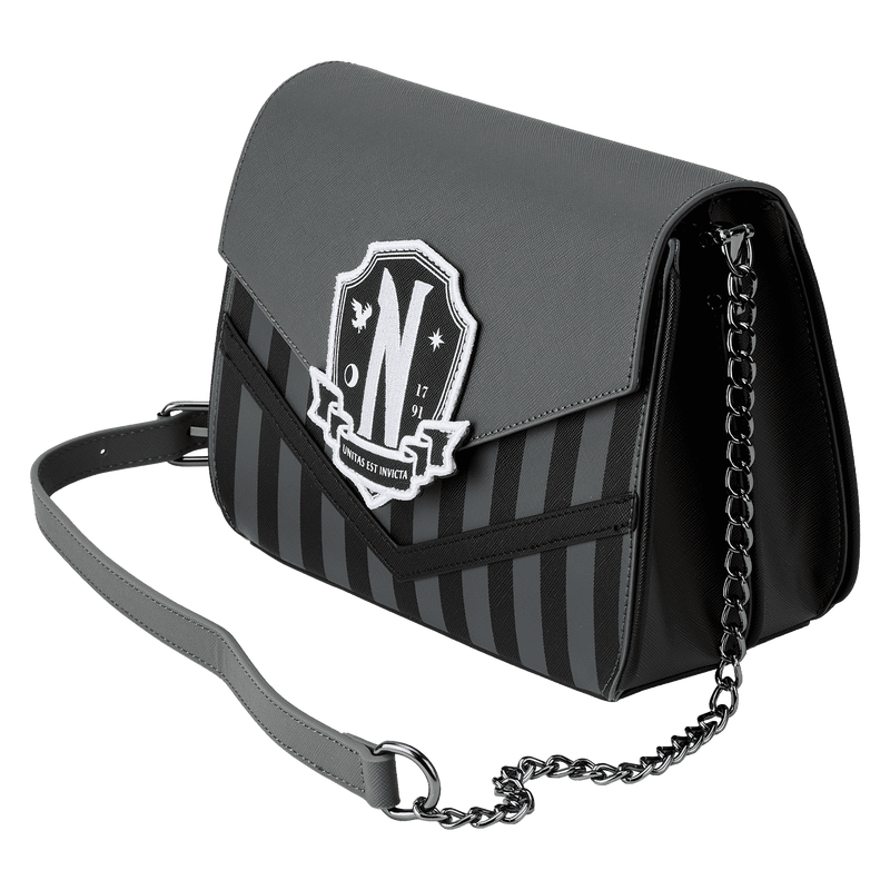 Wednesday Addams Exclusive Nevermore Crossbody Bag Wednesday Purse NEW ...