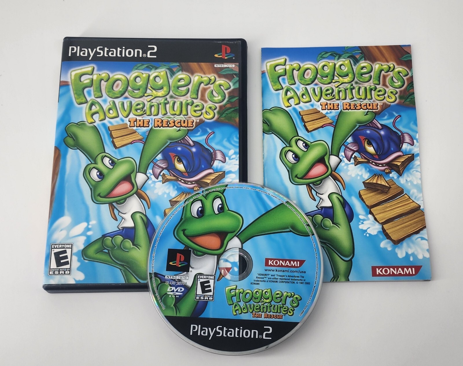 Frogger's adventures the rescue PlayStation 2 PAL - Prix - Photo ...