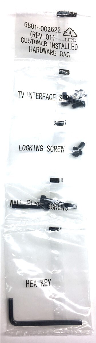 Replacement Parts for Rocketfish Full-Motion TV Wall Mount 40"-75" RF ...
