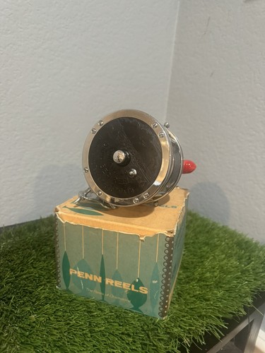 Vintage Penn No. 49 Super Mariner Fishing Reel Trolling Reel USA VERY ...