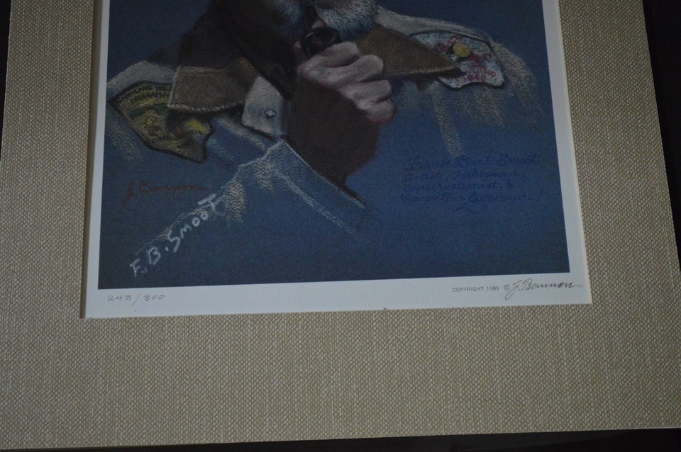 Frank Burt Smoot Signed Limited Edition Print 243/300 | eBay