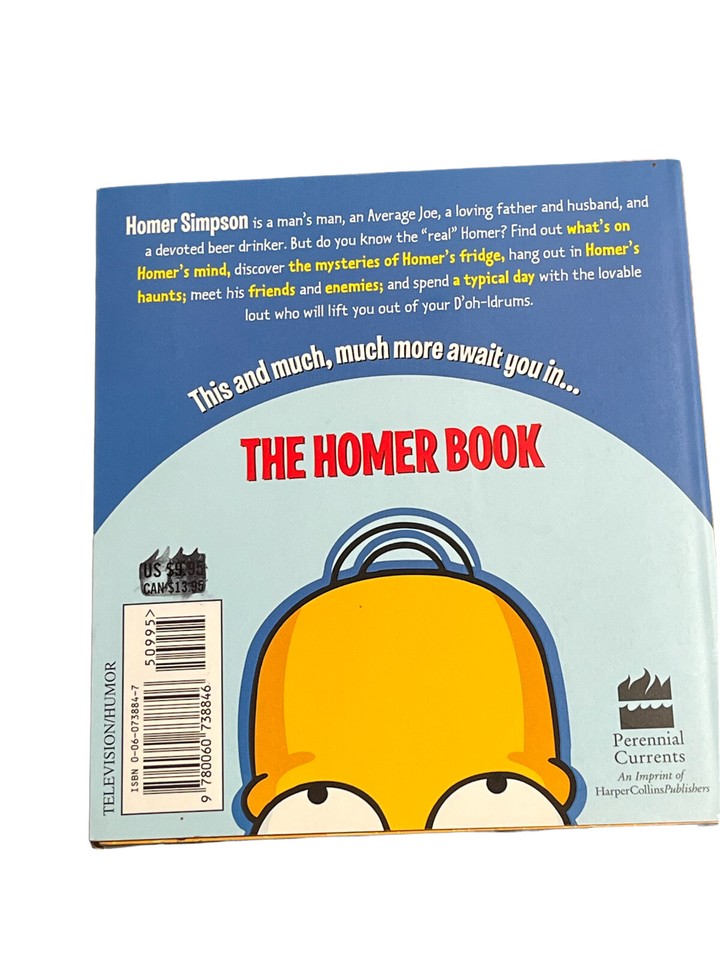 New “The Simpsons Library of Wisdom Homer Book” Perennial Currents ...