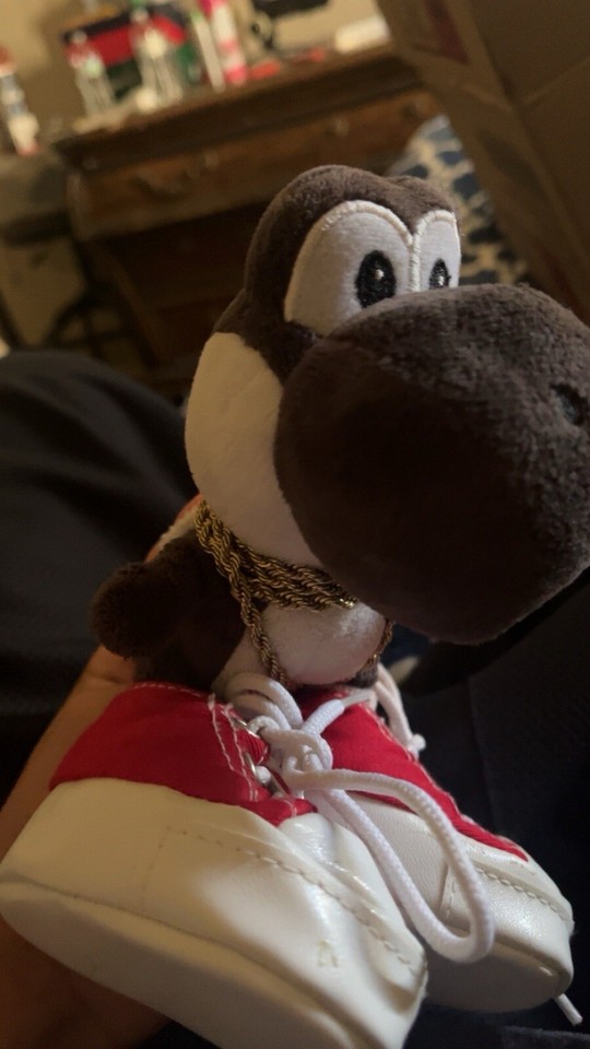 REALLY ACCURATE SML BLACK YOSHI PLUSHIE | eBay