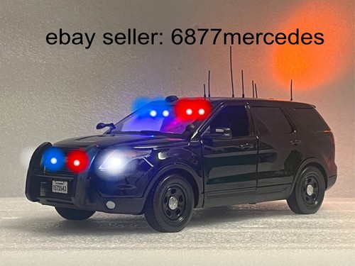 Un-Marked Secret Service SUV Police POTUS FBI CIA WORKING LIGHT 1/18 ...