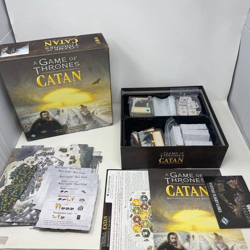 A Game Of Thrones Catan Brotherhood Of The Watch Strategy Board Game | eBay