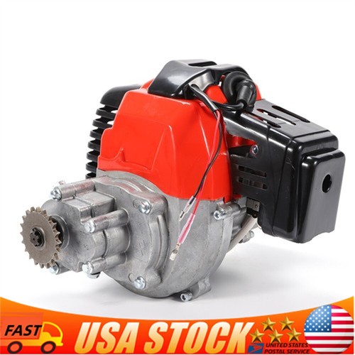 2-Stroke 49CC Engine Single Cylinder Start Engine Small Gas Scooters ...