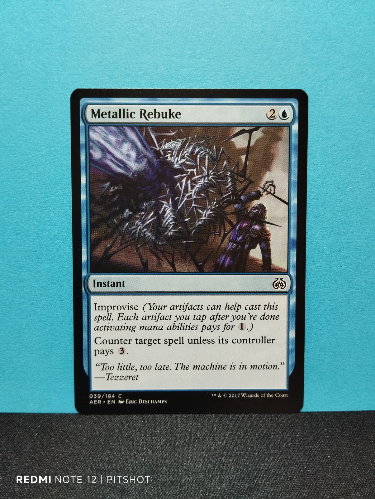 Metallic Rebuke / Metallische Zurechtweisung - MTG Magic | eBay