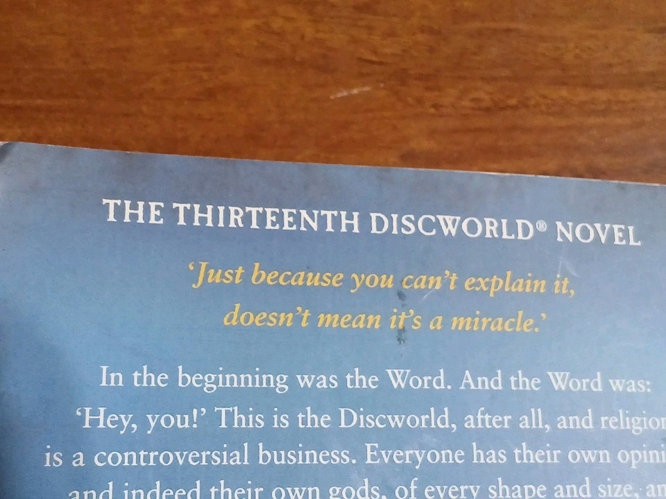 Small Gods: (Discworld Novel 13) (Discworld Nov... by Pratchett, Terry ...