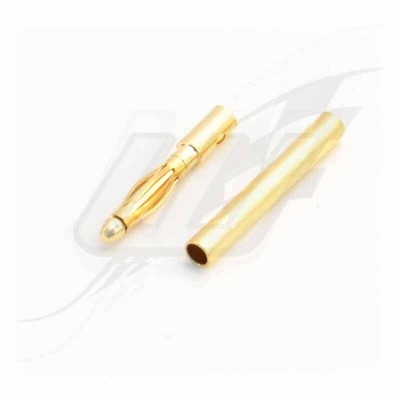 [UK] Connettori da saldare 2mm bullet HXT dorati - 1 coppia | eBay UK