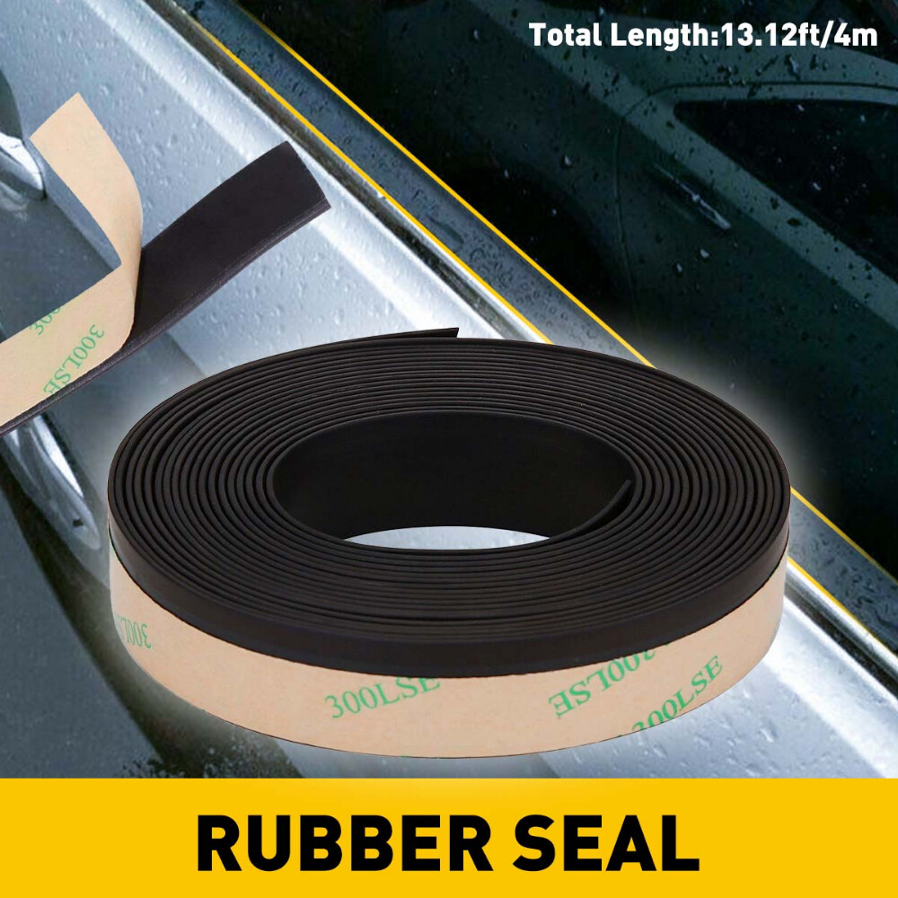Car Front Rear Side Window Trim Edge Moulding Rubber Weatherstrip Seal ...