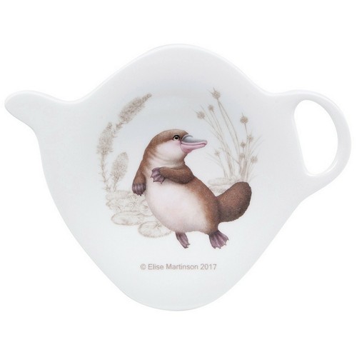 1 x Australian Souvenir Ashdene Australia Tea Bag Holder Spoon Rest ...