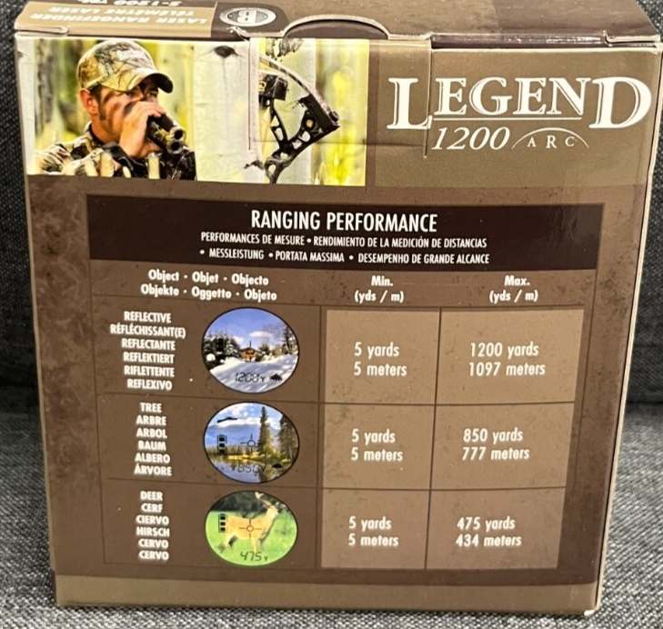 Bushnell Legend 1200 ARC Laser Rangefinder Model#204100 Brand-New | eBay