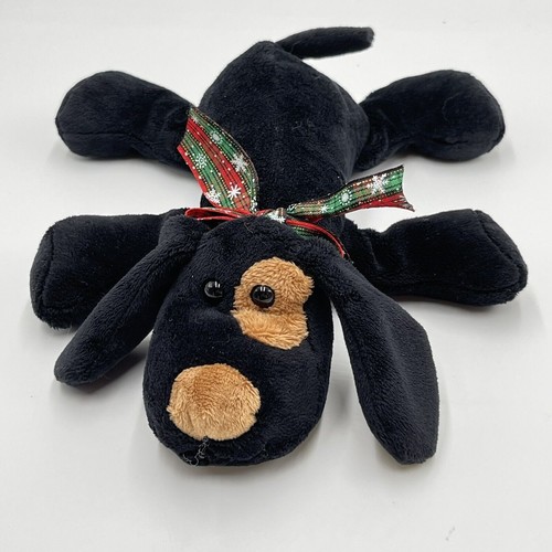Target Friendzies 9" Plush Black Brown Puppy Dog Eye Spot Beanbag ...
