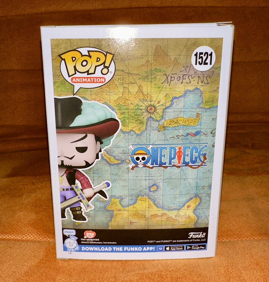 Funko Pop! Vinyl: One Piece - Dracule Mihawk - Funko (Exclusive) #1521 ...