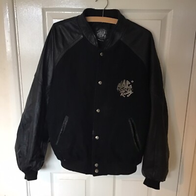vintage MAC Tools racing Jacket Varsity Leather and wool XL | eBay UK