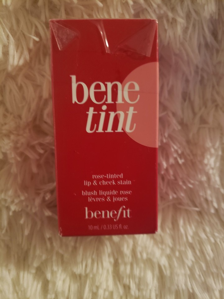 Benefit Bene Tint Value Size 10ml .33fl oz Rose Tinted Lip & cheek ...