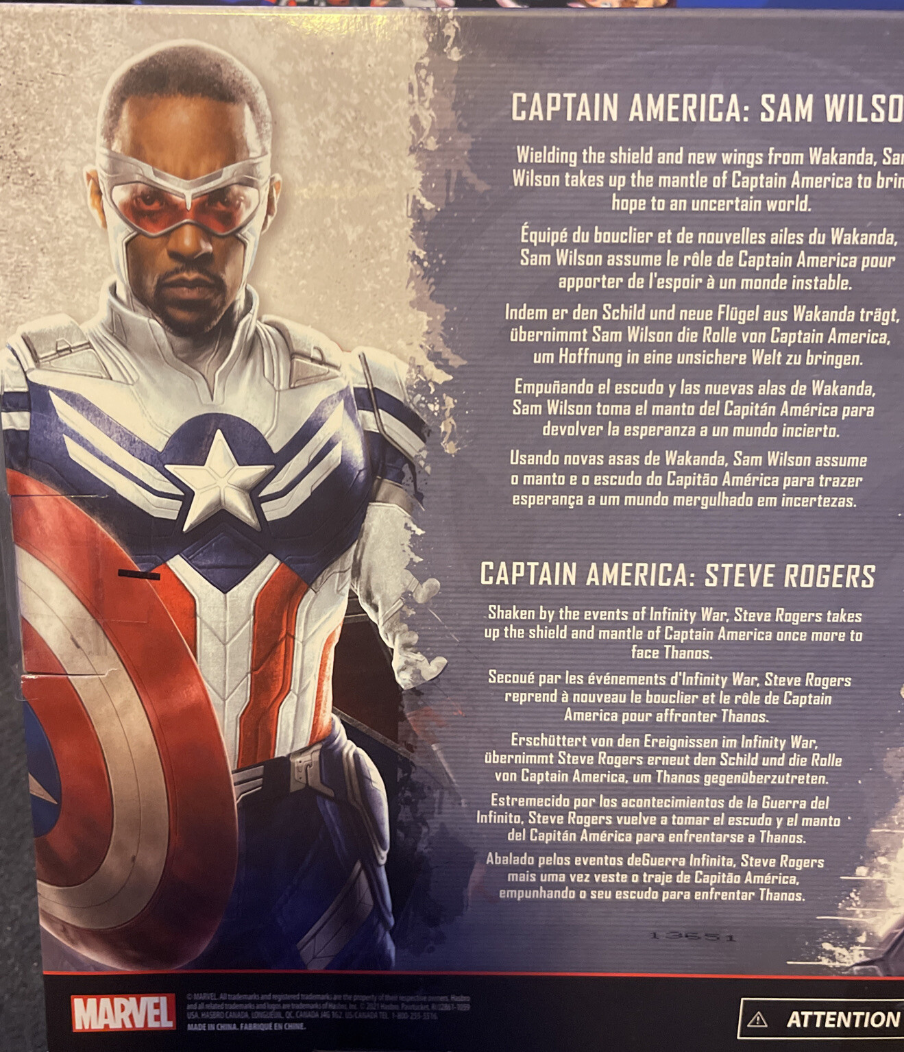 Marvel Studios Avengers Endgame The Falcon Winter Soldier Legends | eBay