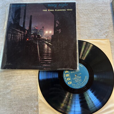 THE KING FLEMING TRIO Misty Night LP ARGO LPS 4004 STEREO DG 1960 Jazz ...