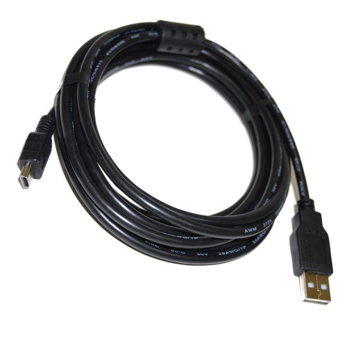 10ft Mini USB Cable for Sony Cyber-shot Mavica Handycam HDR Series ...