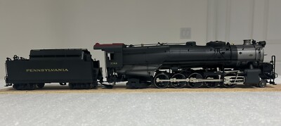 3rd Rail #7344 O BRASS PRR N-1S 2-10-2 Steam Locomotive and Tender (3 ...