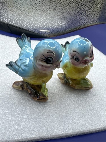 Vintage Norcrest Bluebird Salt and Pepper Shakers Japan Mid-Century ...