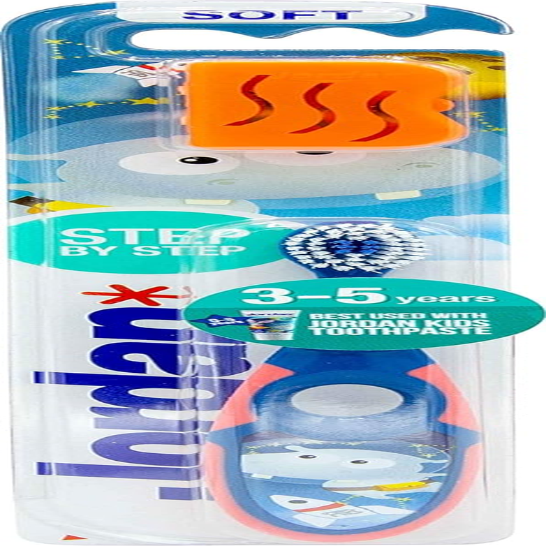 Jordan ® | Step 2 Toothbrush Kids | Kids Toothbrush for Age 3-5 Years ...