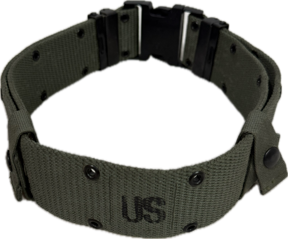 USGI LC2 ALICE Belt Military USMC / Army Web Nylon Belt OD Green MEDIUM ...