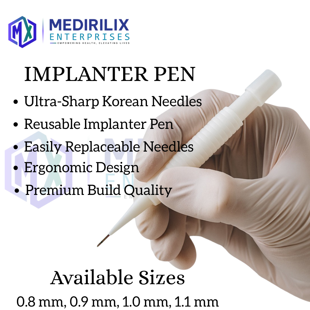 Hair Transplant DHI Choi Implanter Pen (0.8MM) Pack of 5Pcs Premium ...