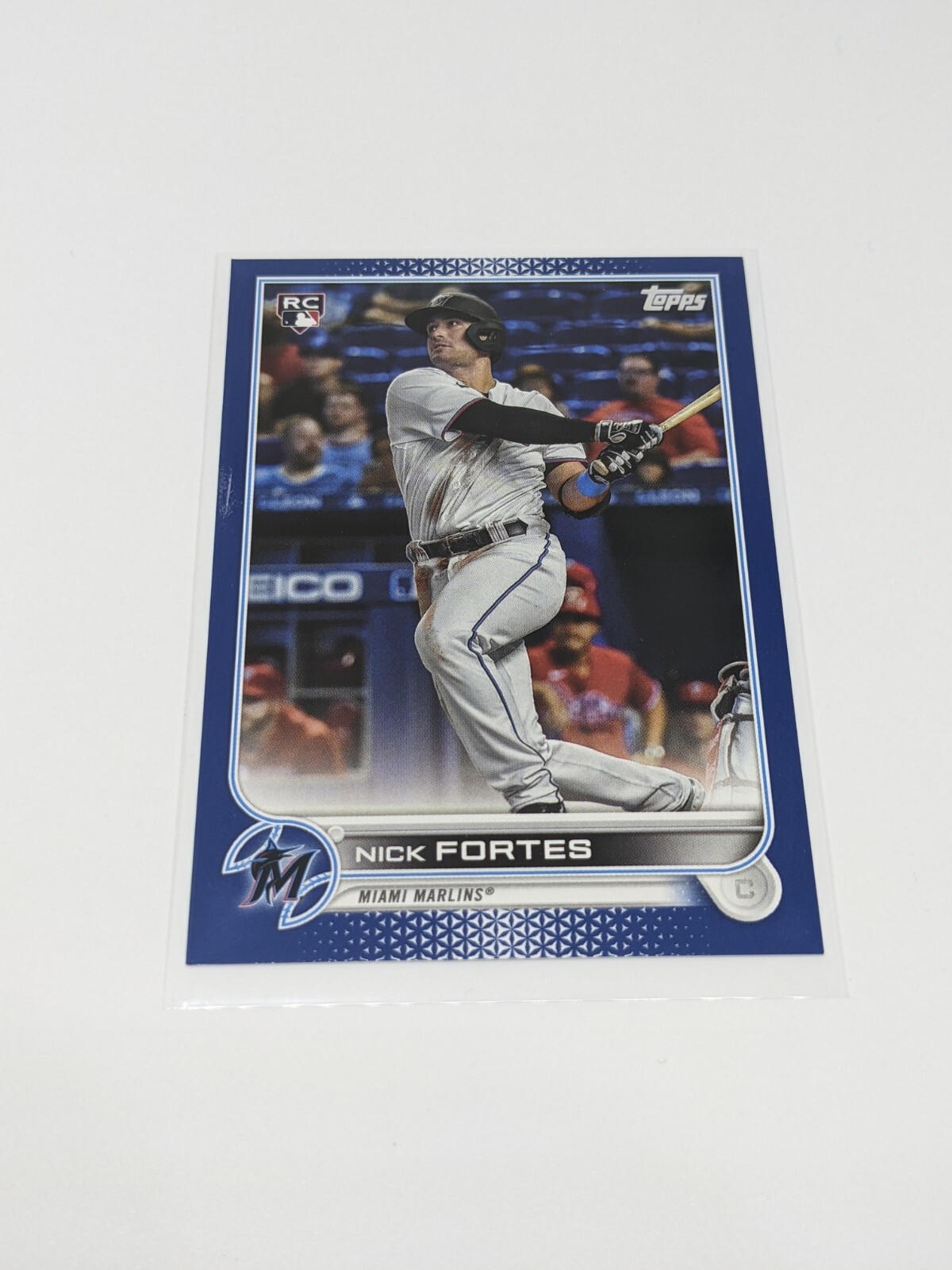2022 Topps Series 2 NICK FORTES Blue Parallel Rookie #333 - Miami ...