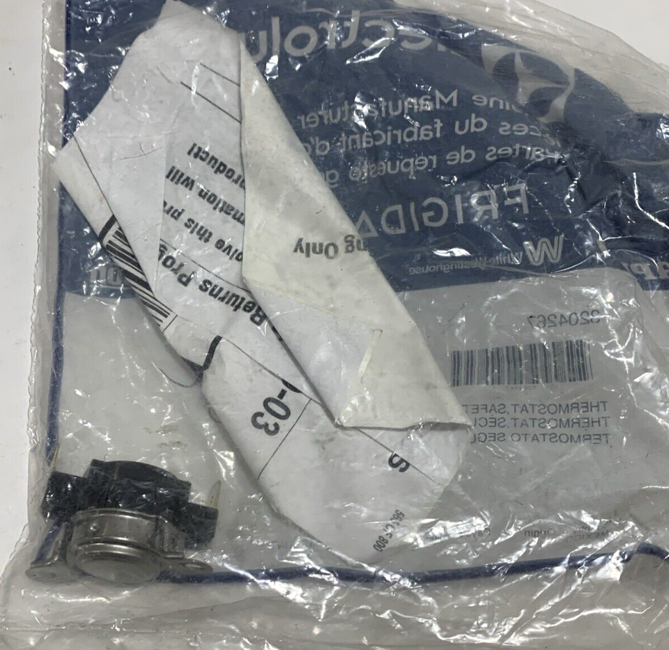 NEW OEM GENUINE FRIGIDAIRE DRYER High-Limit Thermostat 3204267 (P8) | eBay