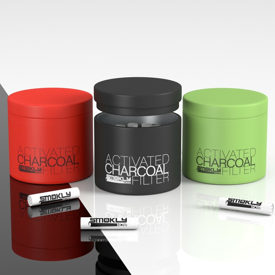 SmoklyNow Charcoal Cigarette Filter – Handmade Ultra Slim Filter (6mm x ...