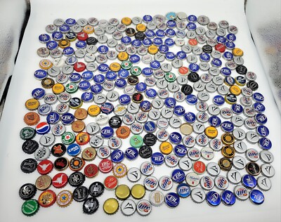 297 + Mixed Variety Beer Caps Assorted Bottle Crown Cap Lot Craft ...