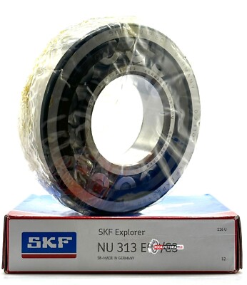 SKF GERMANY NU313 ECP C4 CYLINDRICAL ROLLER BEARING 65x140x33mm | eBay