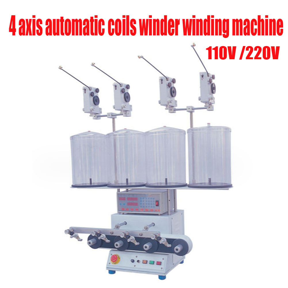 4 axis computer fully automatic coils winder winding machine Ax | eBay