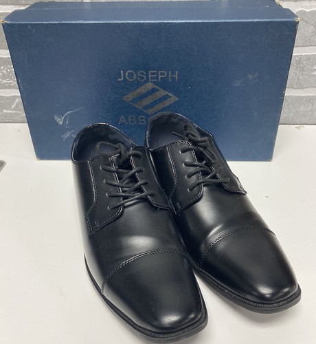 Joseph Abboud Baxter Men’s Black Dress Shoes Cap Toe Size 8 w/Original ...