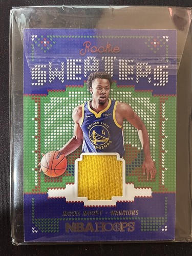 Moses Moody 2021-22 Panini NBA Hoops Winter Rookie Sweaters RC #RSW-MM ...