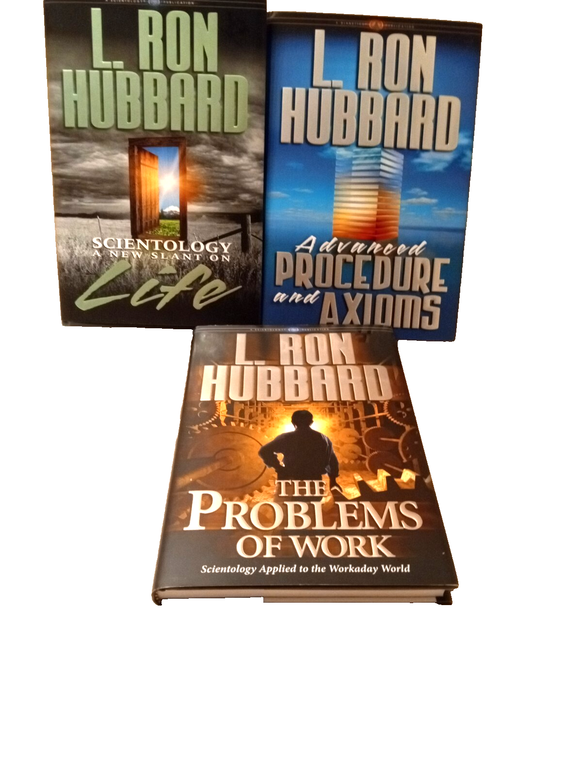 L. Ron Hubbard Bundle (Hardcover books) 3 Different Hardcovers, see ...