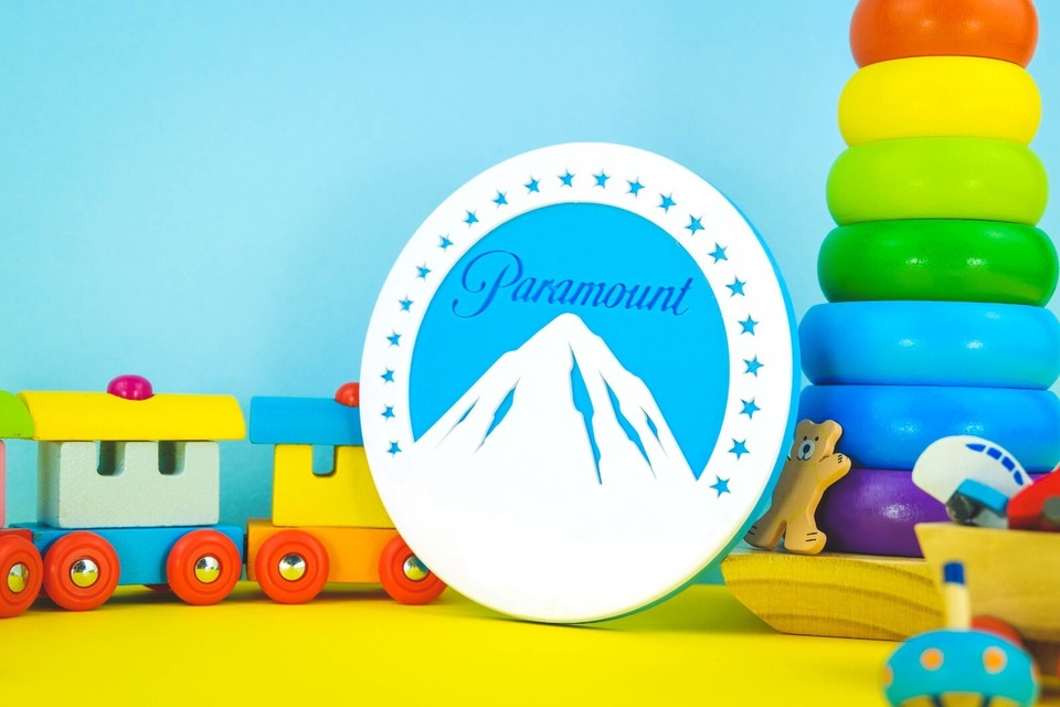 Paramount Network Logo 3D Printed Kids Toy Pretend Play 20th Century ...