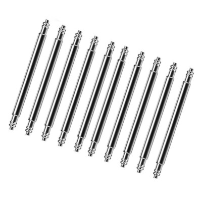 10pcs Stainless Steel Watch Strap Band Spring Bars Pins 10mm - 30mm | eBay