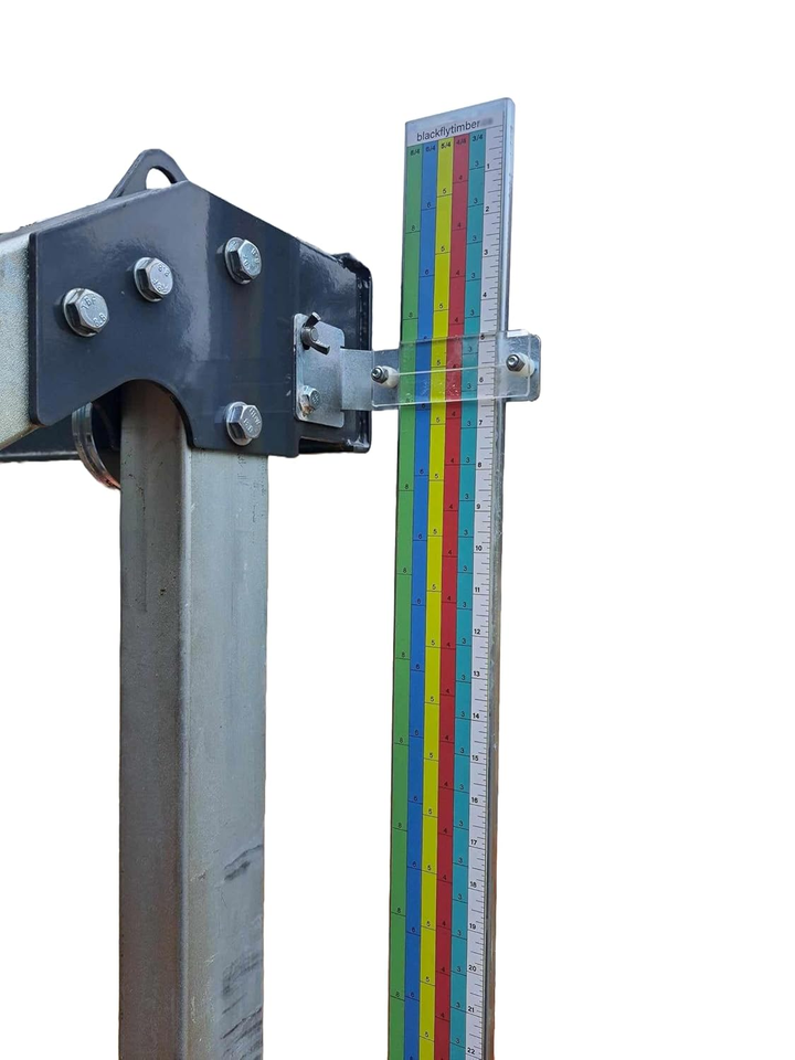 BLACKFLY Timber - Magnetic Sawmill Scale (3/4, 4/4, 5/4, 6/4, 8/4 ...