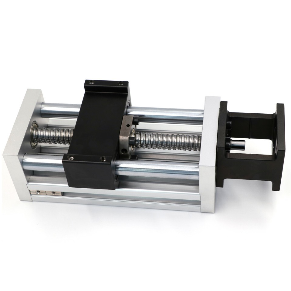 12 inch Stroke Linear Motion Router/Robot Module Guideway Ballscrew ...