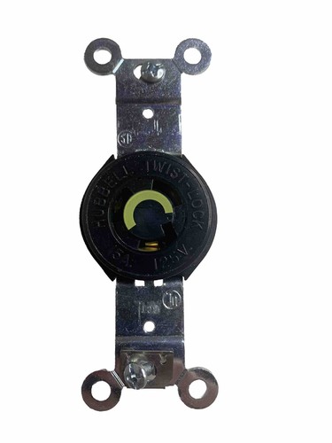 Hubbell HBL4710 15A 120V 2P 3W Twist Lock Receptacle NEW | eBay