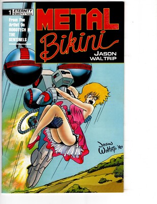 Metal Bikini #1 Comic Book Eternity Comics 1990 Manga NM- | eBay