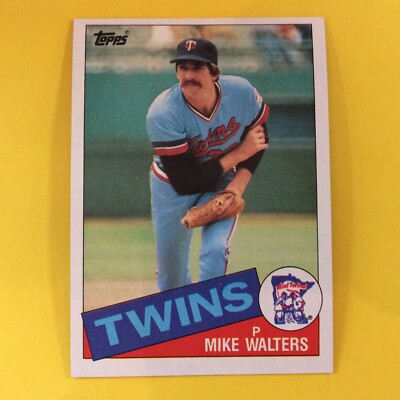 1985 Topps #187 Mike Walters Minnesota Twins | eBay